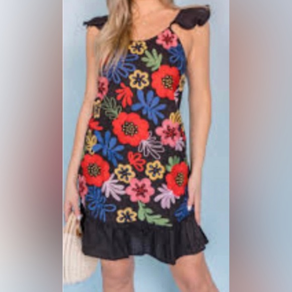 ANDREE BY UNIT | Dresses | Andree By Unit Embroidered Dress | Poshmark